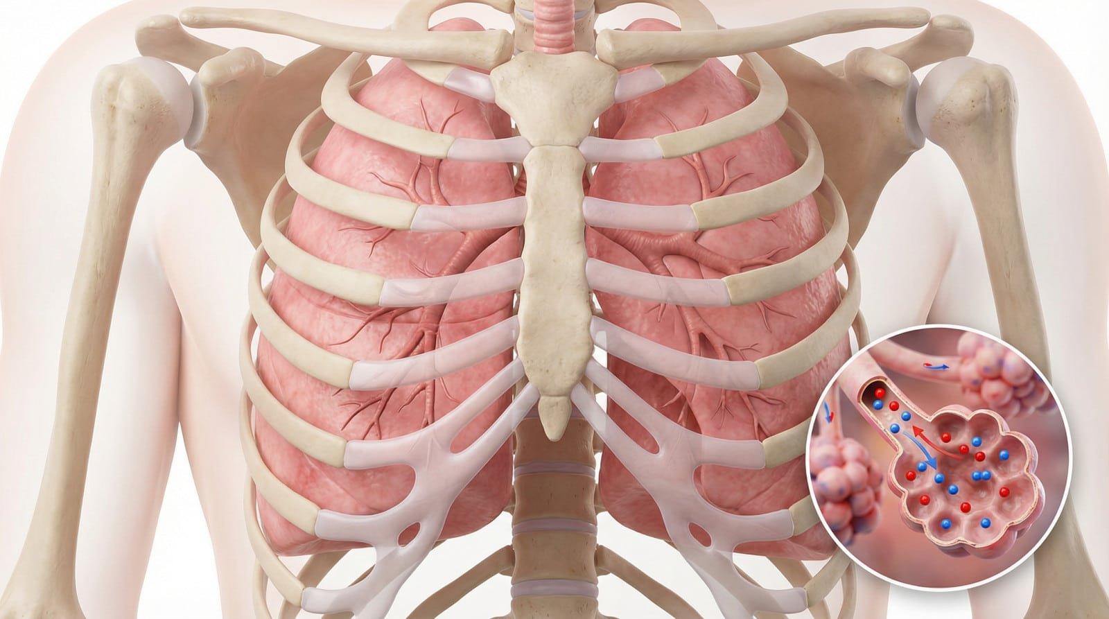 Anatomie du poumon : morphologie et structure interne - Curo